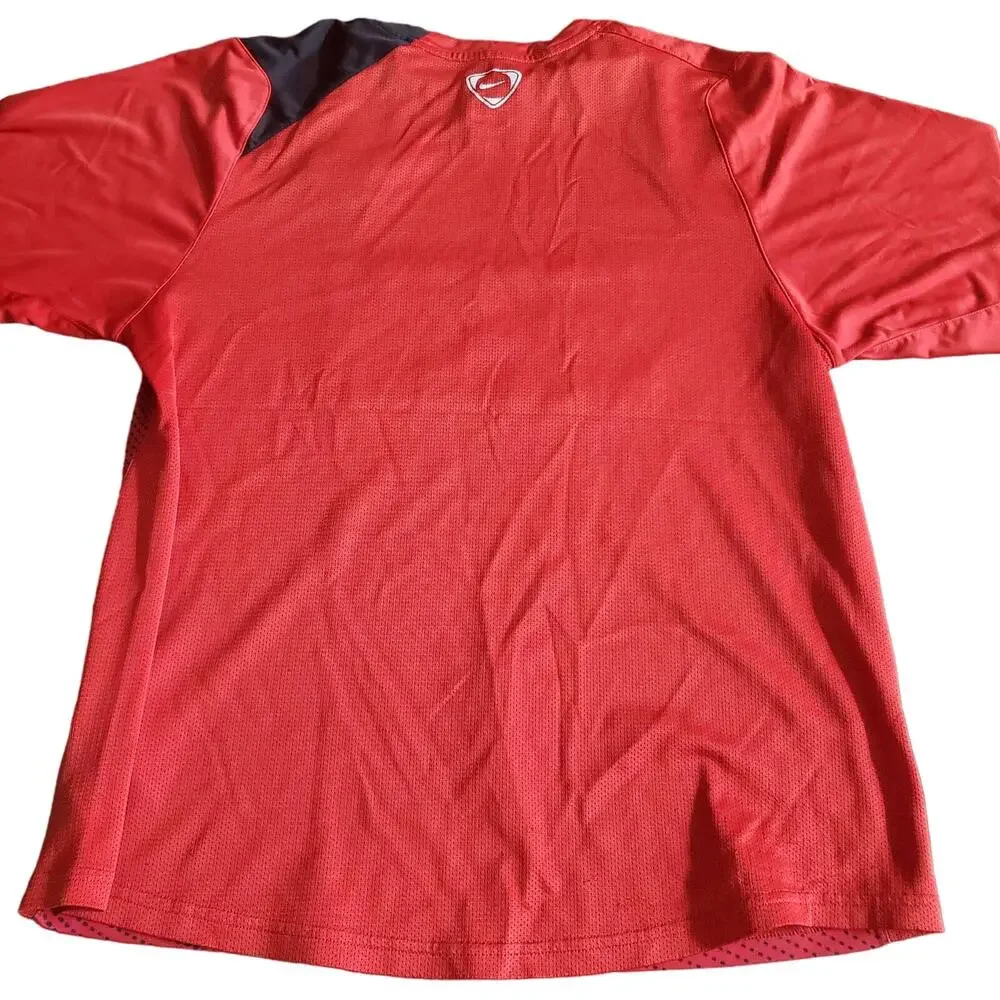Nike | Shirts | Nike Manchester United Aig Soccer Jersey Mens Xl Red ...